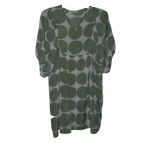 Ces Femme | Dresses | Ces Femme Polka Dot Dress Large | Poshmark